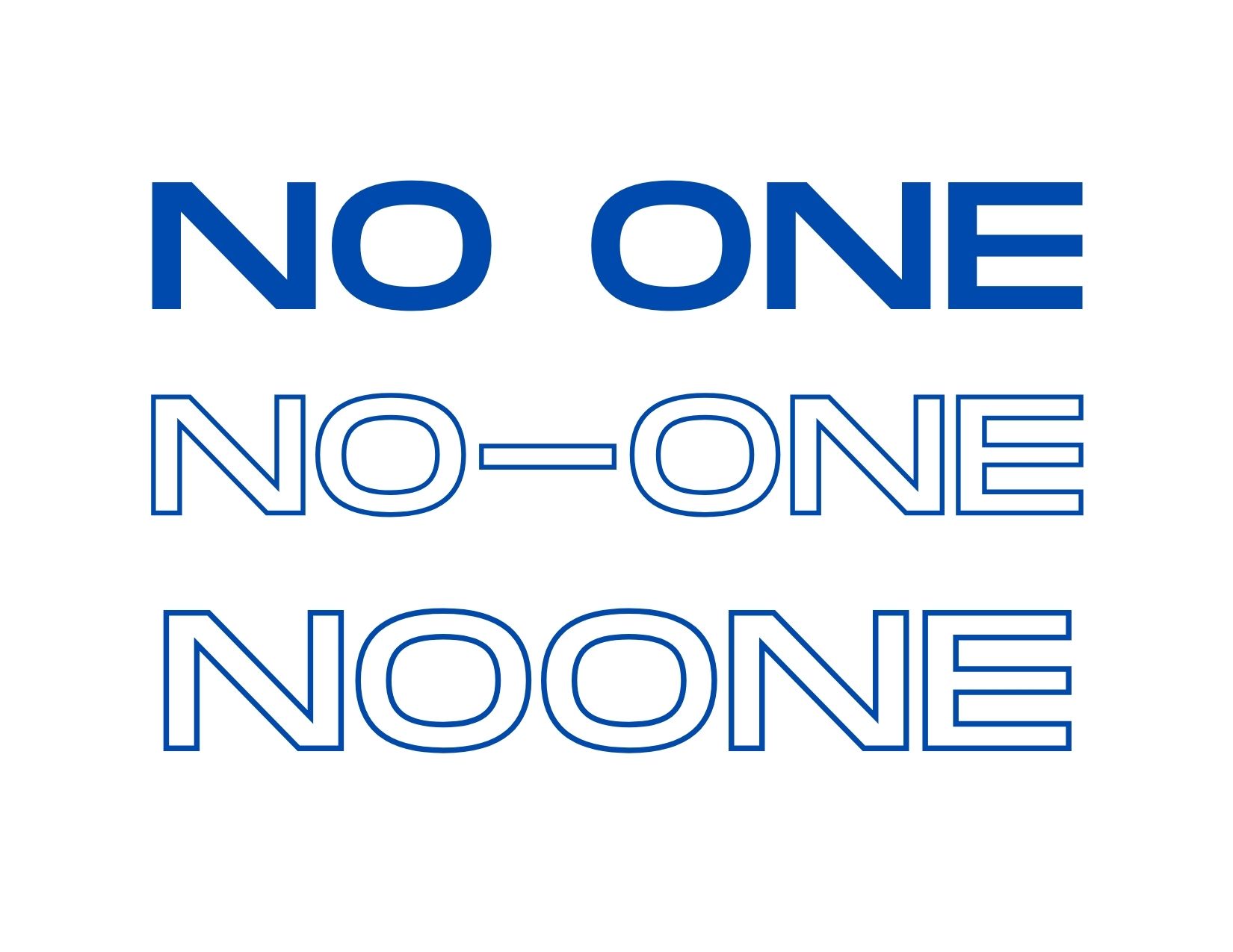 No one Noone Or No One Which Is Correct BusinessWritingBlog No one Noone Or No One Which Is Correct BusinessWritingBlog